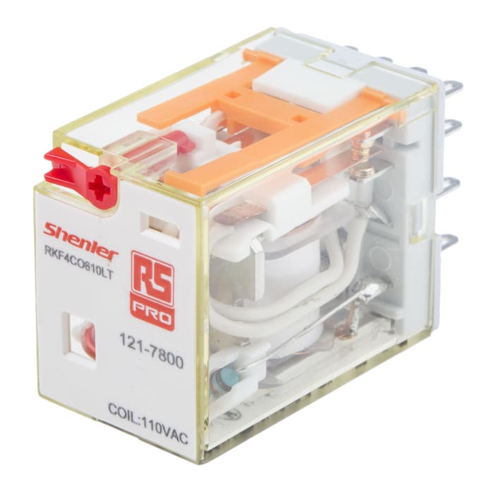RS PRO | RS PRO Plug In Power Relay, 115V ac Coil, 6A Switching Current ...
