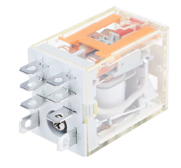 RS PRO | RS PRO Plug In Power Relay, 110V ac Coil, 10A Switching ...