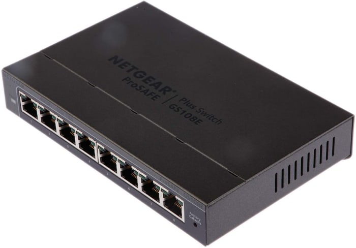 GS108E-300UKS Netgear | Netgear ProSAFE GS108E, Managed 8 Port Ethernet ...