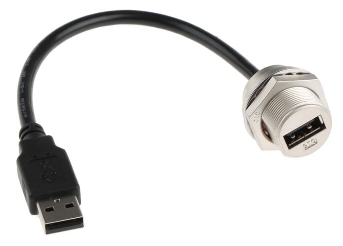 RS PRO | RS PRO USB 2.0 Cable, Male USB A to Female USB A USB Extension ...