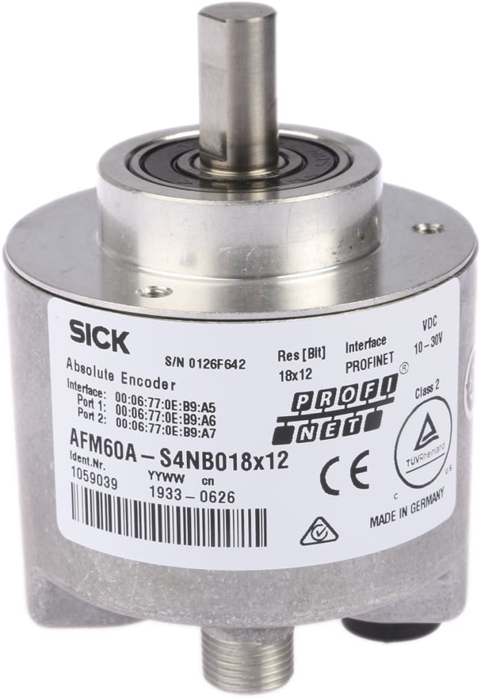 AFM60A-S4NB018X12 Sick | Encoder absoluto Sick serie AFM60, 262144 ...