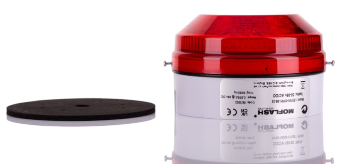 LED195-03WH-SB-02 Moflash | Moflash LED195 Series Red Multiple Effect ...