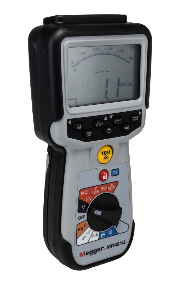 1004-741 Megger | Megger MIT481 Insulation Tester, 50V Min, 500V Max ...