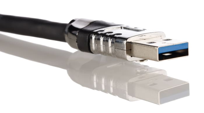 09455451934 HARTING | HARTING USB 3.0, Male USB A to Female USB A, 3m ...