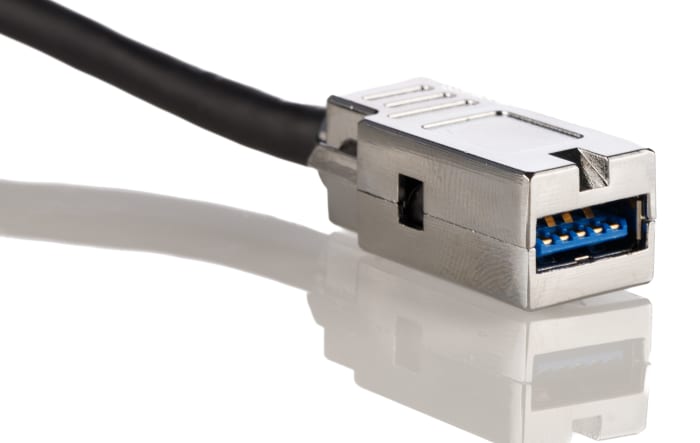 09455451934 HARTING | HARTING USB 3.0, Male USB A to Female USB A, 3m ...