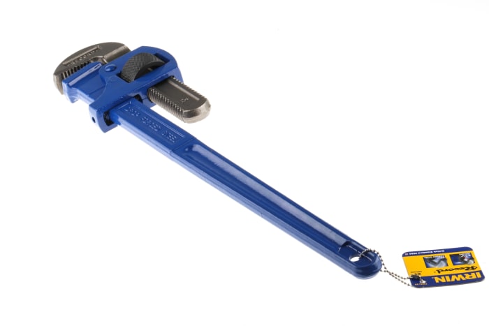 T30024 Irwin | Irwin Pipe Wrench, 600 mm Overall, 63 mm Jaw Capacity ...