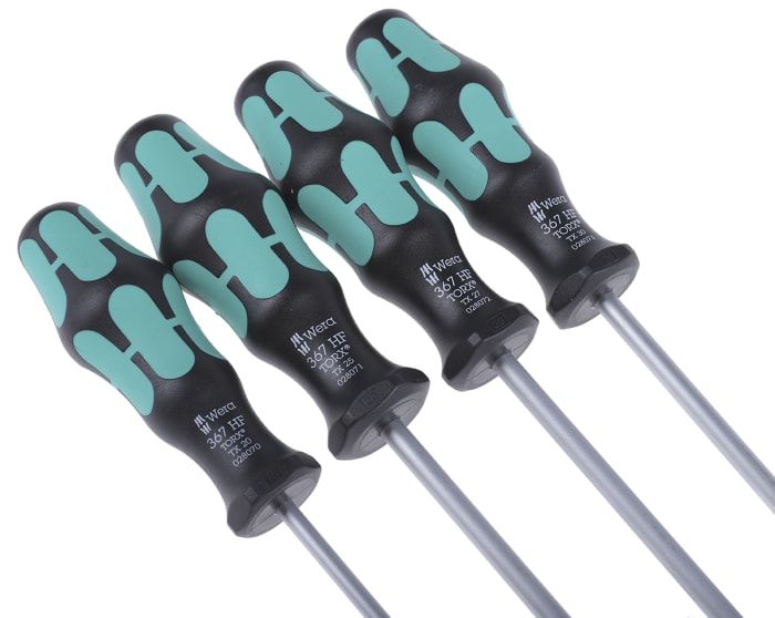 05028074001 Wera | Wera Torx Screwdriver Set, 4-Piece | 123-0831 | RS