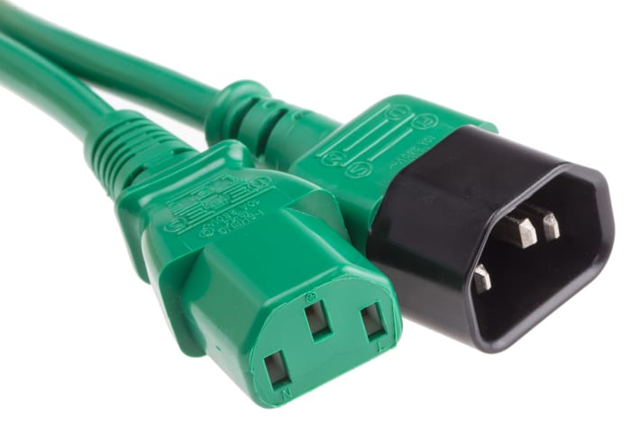 RS PRO | RS PRO IEC C13 Socket to IEC C14 Plug Power Cord, 3m | 123 ... RS PRO | RS PRO IEC C13 Socket to IEC C14 Plug Power Cord, 3m | 123 ...