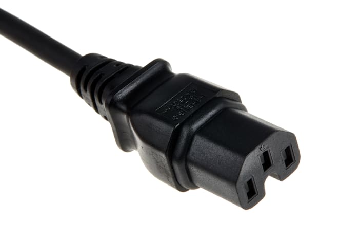 RS PRO | RS PRO Straight IEC C15 Socket to Straight Type J Swiss Plug ...