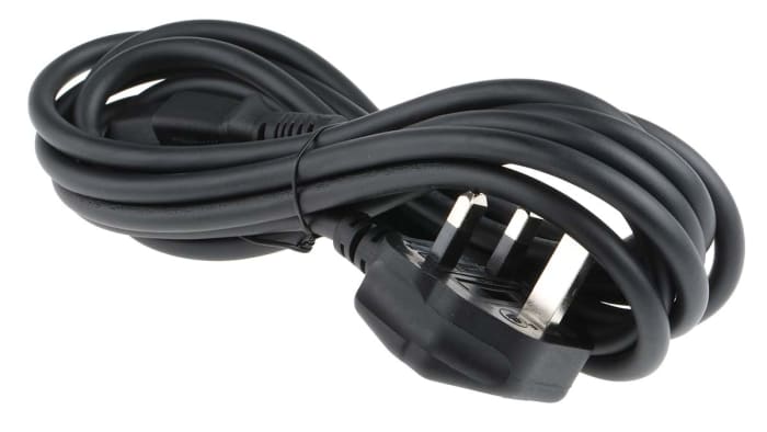 RS PRO | RS PRO IEC C13 Socket to BS 1363 UK Plug Plug Power Cord, 3m ... RS PRO | RS PRO IEC C13 Socket to BS 1363 UK Plug Plug Power Cord, 3m ...