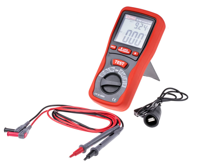 RS PRO | RS PRO RS5500 Insulation Tester, 250V Min, 1000V Max, 2GΩ Max ...