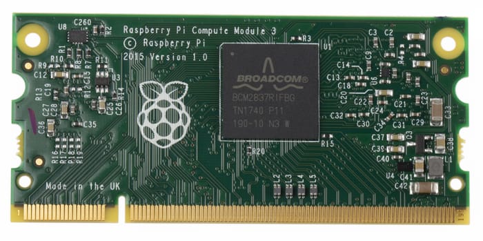Compute Module 3 Raspberry Pi | Módulo Raspberry Pi Compute 3 (CM3) de ...