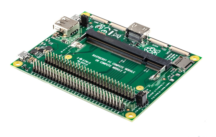 Compute module 3 I/O Raspberry Pi | Raspberry Pi I/O Board for Compute ...