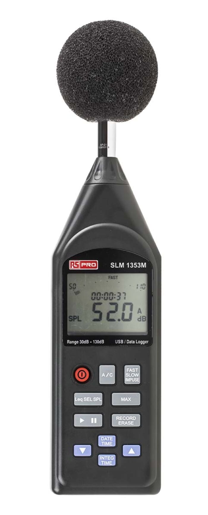 RS PRO | RS PRO ISO-TECH SLM1353M Datalogging Sound Level Meter, 30dB ...