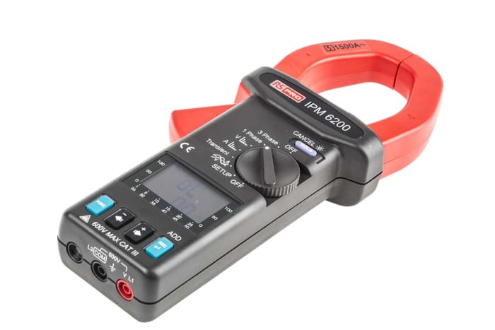 RS PRO | RS PRO IPM6200 Power Quality Analyser, 3-Phase, 1500A Max ...