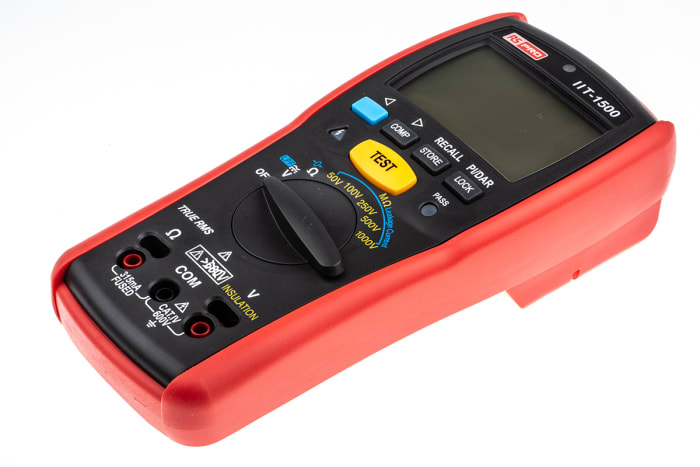 RS PRO | RS PRO IIT1500 Insulation Tester, 50V Min, 1000V Max, 20GΩ Max ...