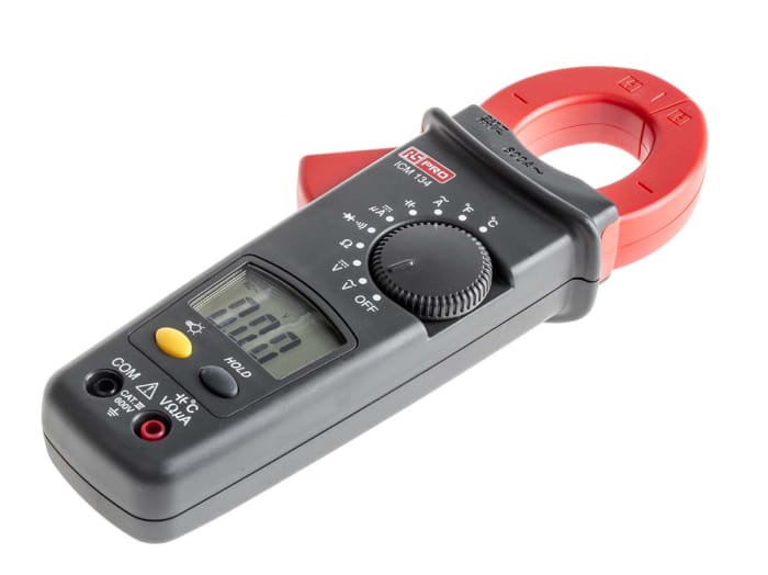 RS PRO | RS PRO ICM134 Clamp Meter, Max Current 600A ac CAT II 1000 V ...