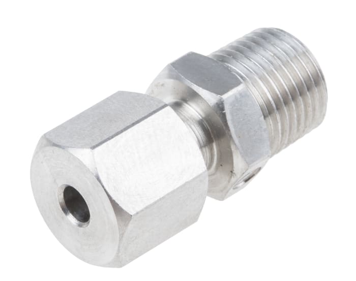 RS PRO | RS PRO, 1/8 NPT Compression Fitting for Use with Thermocouple ...