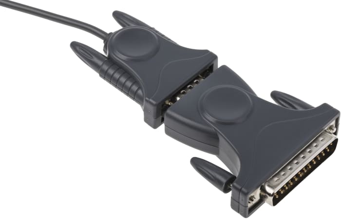 ICUSB232DB25 StarTech.com | StarTech.com RS232 USB A Male to DB25 Male Interface Converter | 123 ...