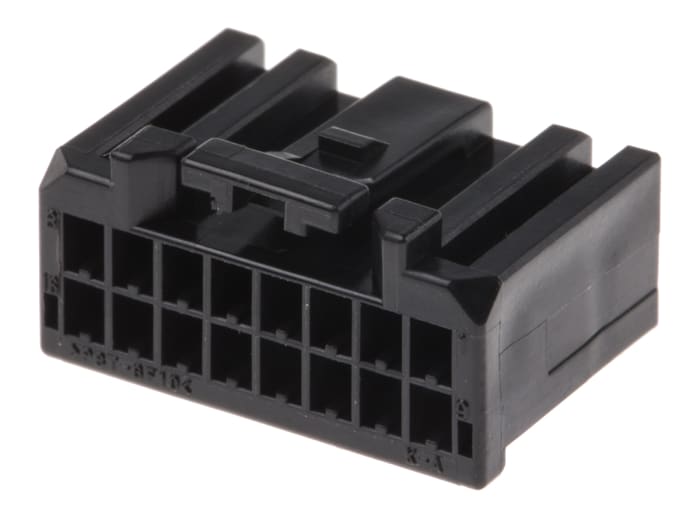 16CPT-B-2A JST | JST, CPT Automotive Connector Socket 16 Way, Crimp Termination | 172-5103 | RS ...
