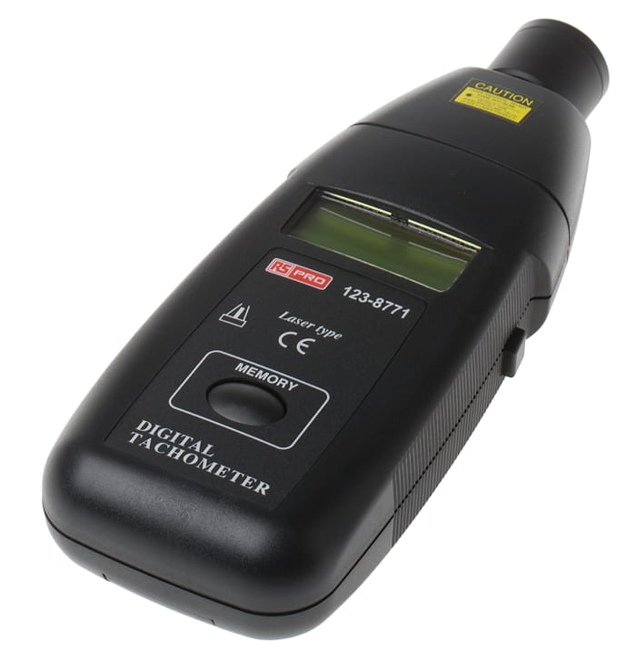 RS PRO | RS PRO Tachometer Best Accuracy ±0.05 % - With RS Calibration ...