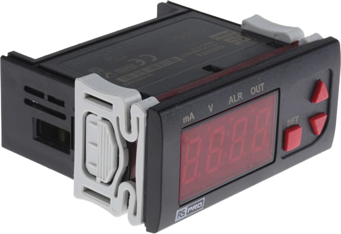 RS PRO | RS PRO Panel Mount Temperature Indicator, 77 x 35mm 4 Input ...