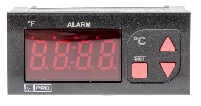RS PRO | RS PRO Panel Mount Temperature Indicator, 77 x 35mm 1 Input ...