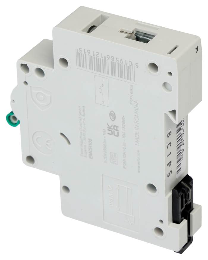 EMCH106 EMCH106 Eaton | Eaton MEMShield MCB, 1P, 6A Curve C, 230V AC ...