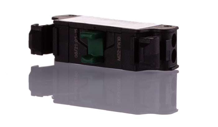 180792 M22-FK10 Eaton | Eaton RMQ Titan M22 Series Contact Block, 24 V dc, 230V ac, 1NO | 124 ...