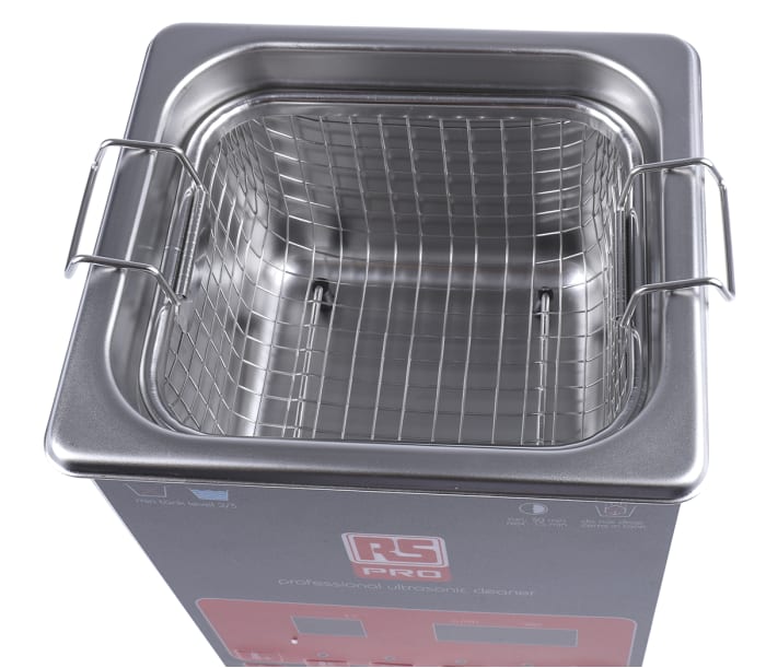 RS PRO | RS PRO Ultrasonic Cleaner, 100 W, 2L | 124-9721 | RS