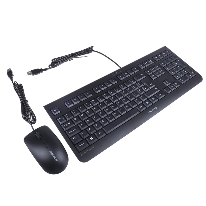 JD-0800GB-2 Cherry | Cherry DC 2000 Wired Keyboard and Mouse Set ...