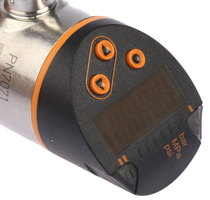 PN7071 ifm electronic | ifm electronic Pressure Sensor, 0bar Min, 250bar Max, 2x PNP/NPN-NO/NC ...