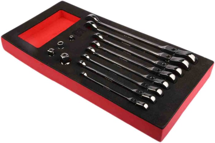 RS PRO | RS PRO 12-Piece Spanner Set, 8 → 19 mm, Steel | 125-3051 | RS