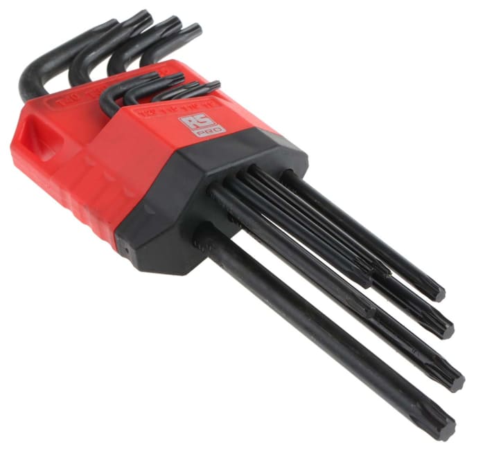 RS PRO | RS PRO 14-Piece Star Key Set, L, T Shape, Long Arm | 125-3052 | RS