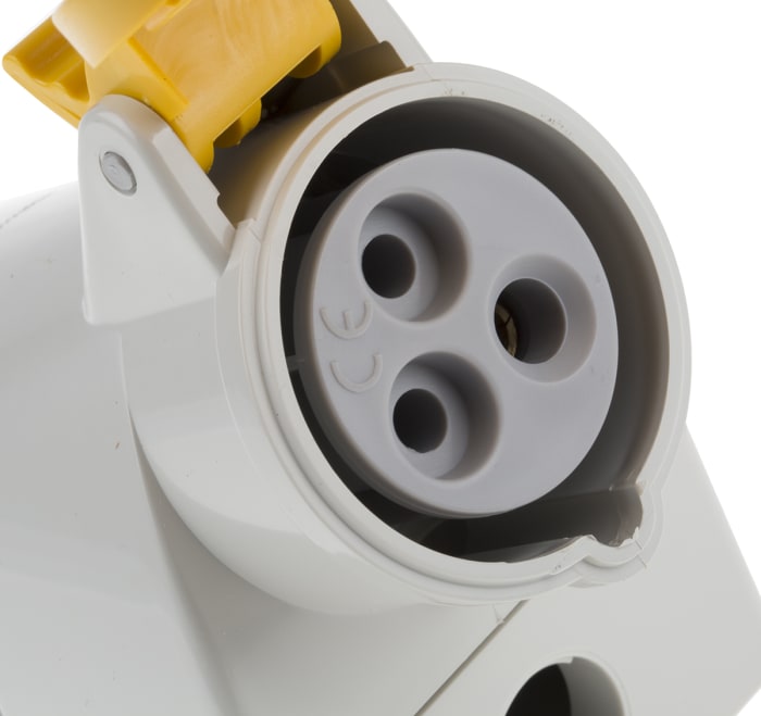 513.1650T Scame | Conector de potencia industrial Hembra, Formato 2P ...