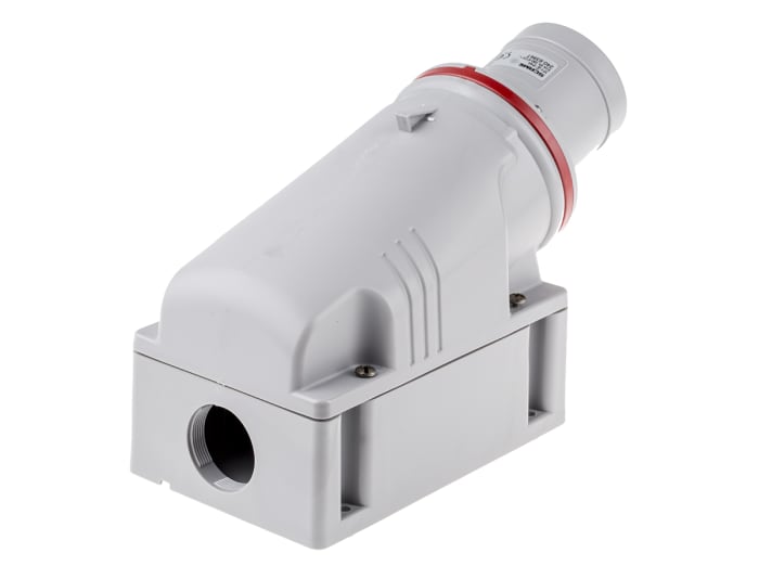240.6396T Scame | Conector de potencia industrial Macho, Formato 3P + E ...