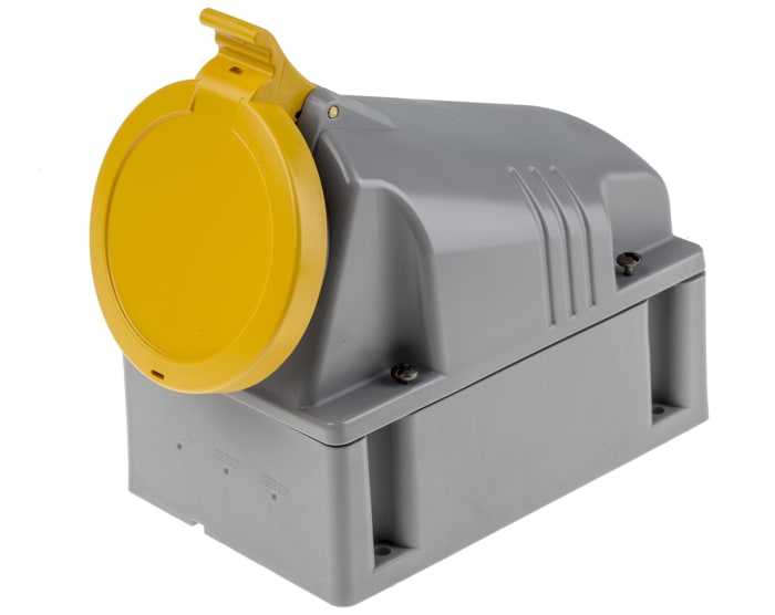 513.6350T Scame | Conector de potencia industrial Hembra, Formato 2P ...