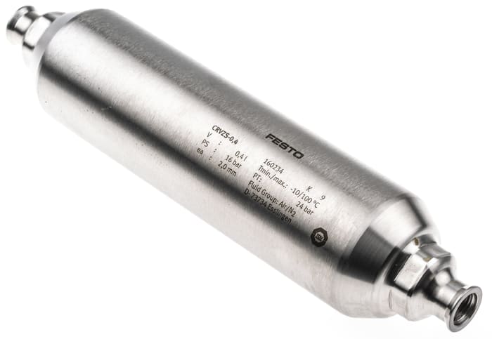 CRVZS-0.4 Festo | Festo Air Reservoir 400 ml, G 1/4, CRVZS Series ...