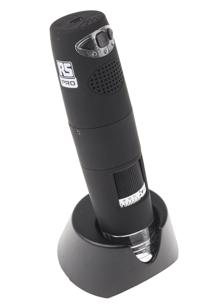 RS PRO | Microscopio digital RS PRO, 5 → 200X, 1280 x 1024 píxeles ...