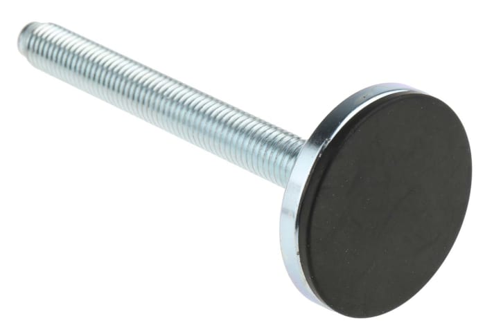 RS PRO | RS PRO M12 Rubber Adjustable Foot, 1500kg Static Load Capacity ...