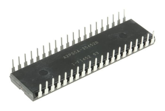 ATMEGA1284-PU Microchip | Microchip, 8bit AVR, ATmega Microcontroller, 20MHz, 128 kB Flash, 40 ...