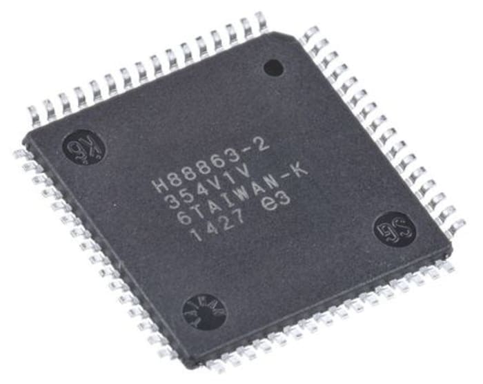 ATMEGA128L-8AU Microchip | Microchip, 8bit AVR, ATmega Microcontroller, 8MHz, 128 kB Flash, 64 ...
