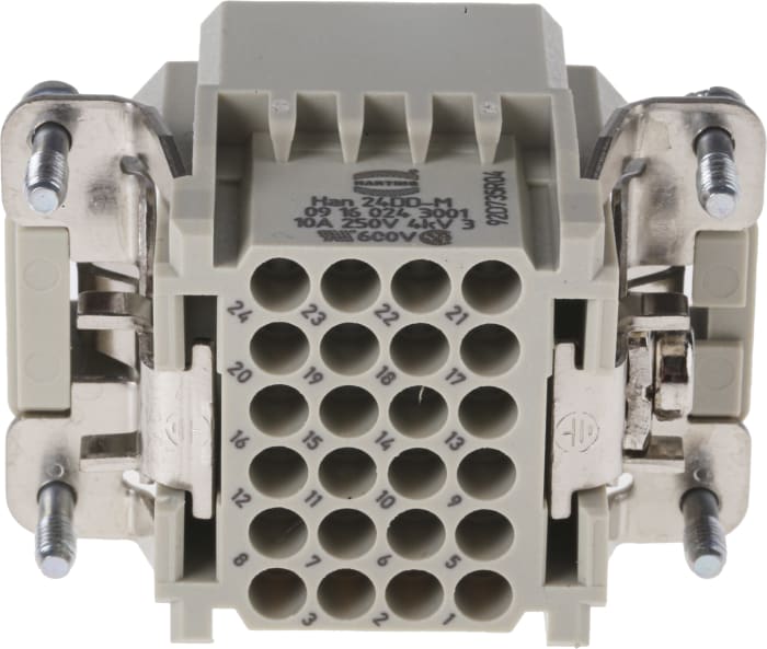 09160243001 HARTING | HARTING Heavy Duty Power Connector Module, 10A ...