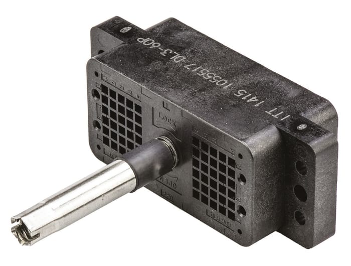 DL3-60P ITT Cannon | ITT Cannon, DL 2.54mm Pitch Plug Body, Male ...