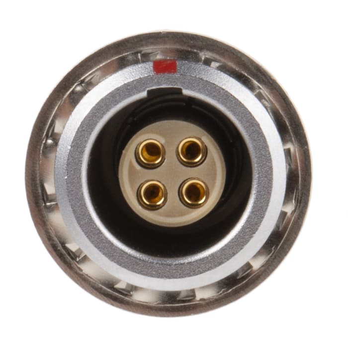 EGG.0B.304.CLL LEMO | LEMO Circular Connector, 4 Contacts, Panel Mount ...
