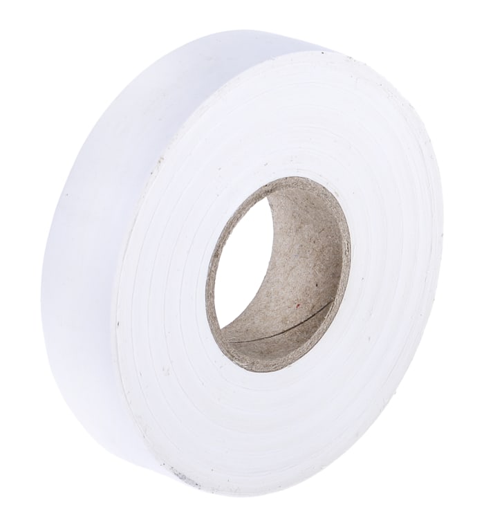 RS PRO | RS PRO White PVC Electrical Tape, 19mm x 33m | 134-7320 | RS