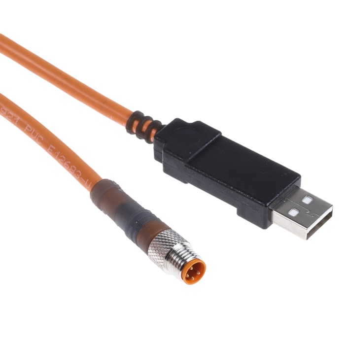 DSL-8U04G02M025KM1 SICK | Cable de conexión SICK, con. A M8 Macho, 4 ...