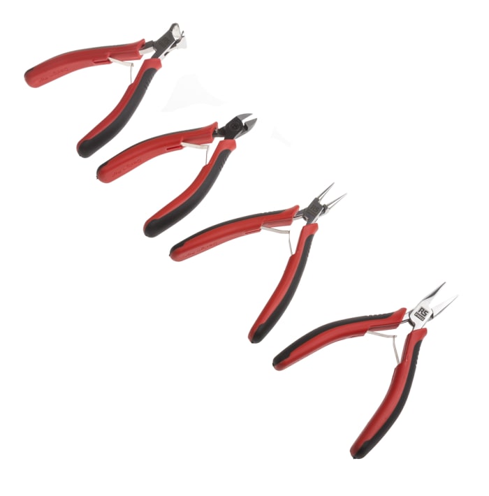 RS PRO | RS PRO 4-Piece Plier Set, 304.8 mm Overall | 136-3408 | RS