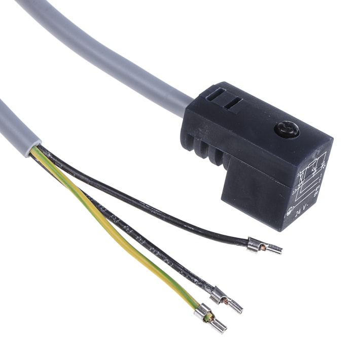KMEB-1-24-2.5-LED Festo | Cable terminado Festo KMEB-1 para uso con ...
