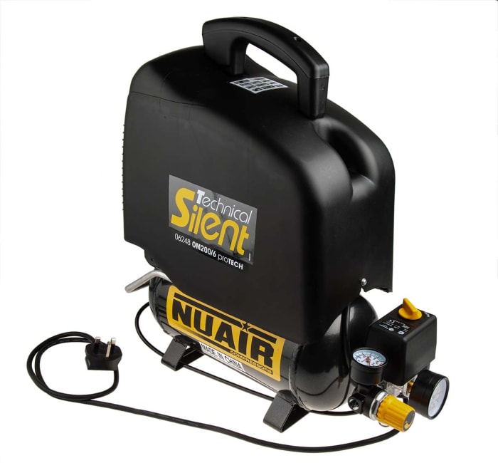 06248 SIP | SIP 6 l Air Compressor, 8bar, 15kg | 136-7579 | RS Components